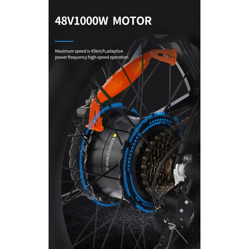 H20 Electric Bike 100W fat wheel